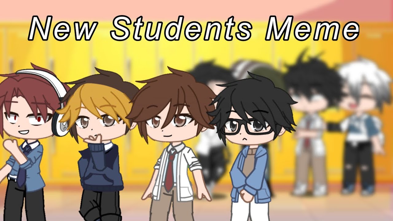 New Students Meme | Gacha Club | Ft. IwaOi, BokuAka, UshiTen and ...