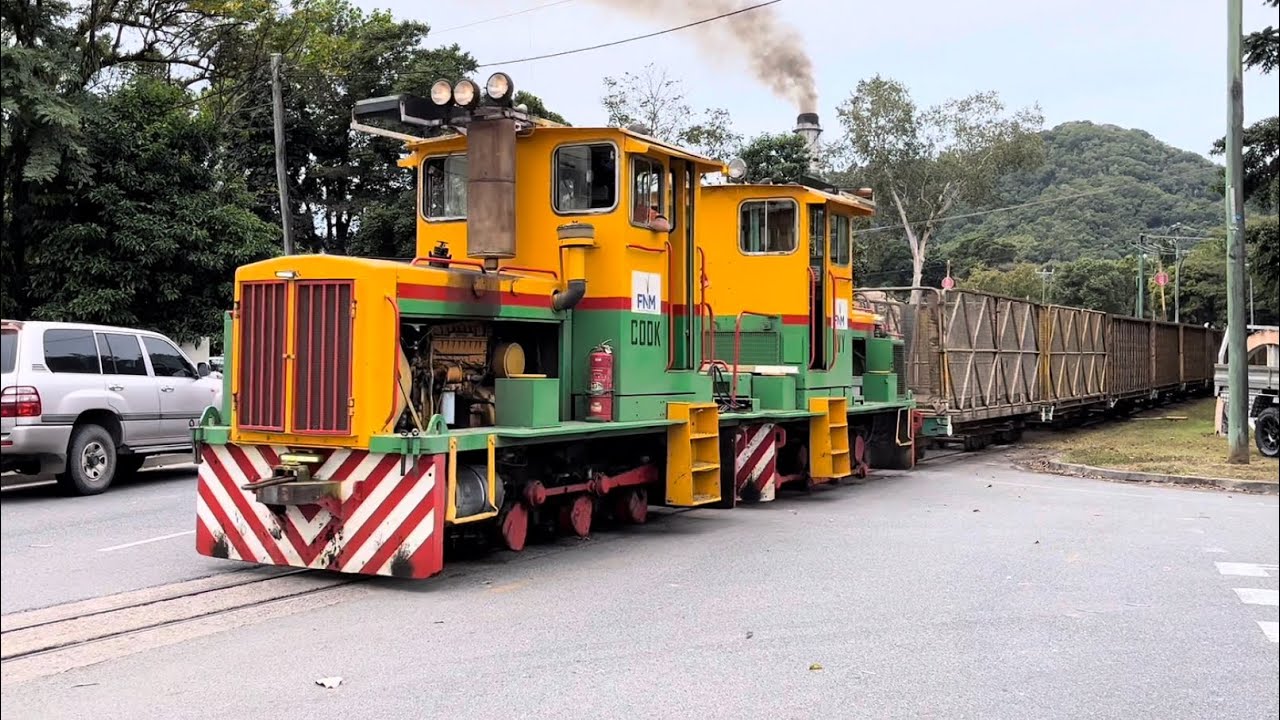 The Cane Trains of Mossman Mill Part 1/3 - YouTube