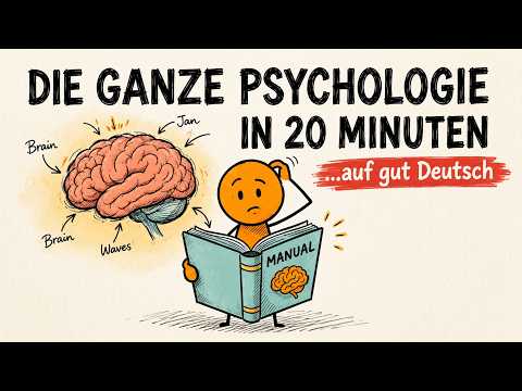 Was dein Gehirn dir jeden Tag verschweigt. Die ganze Psychologie in 20 Minuten | Gehirn