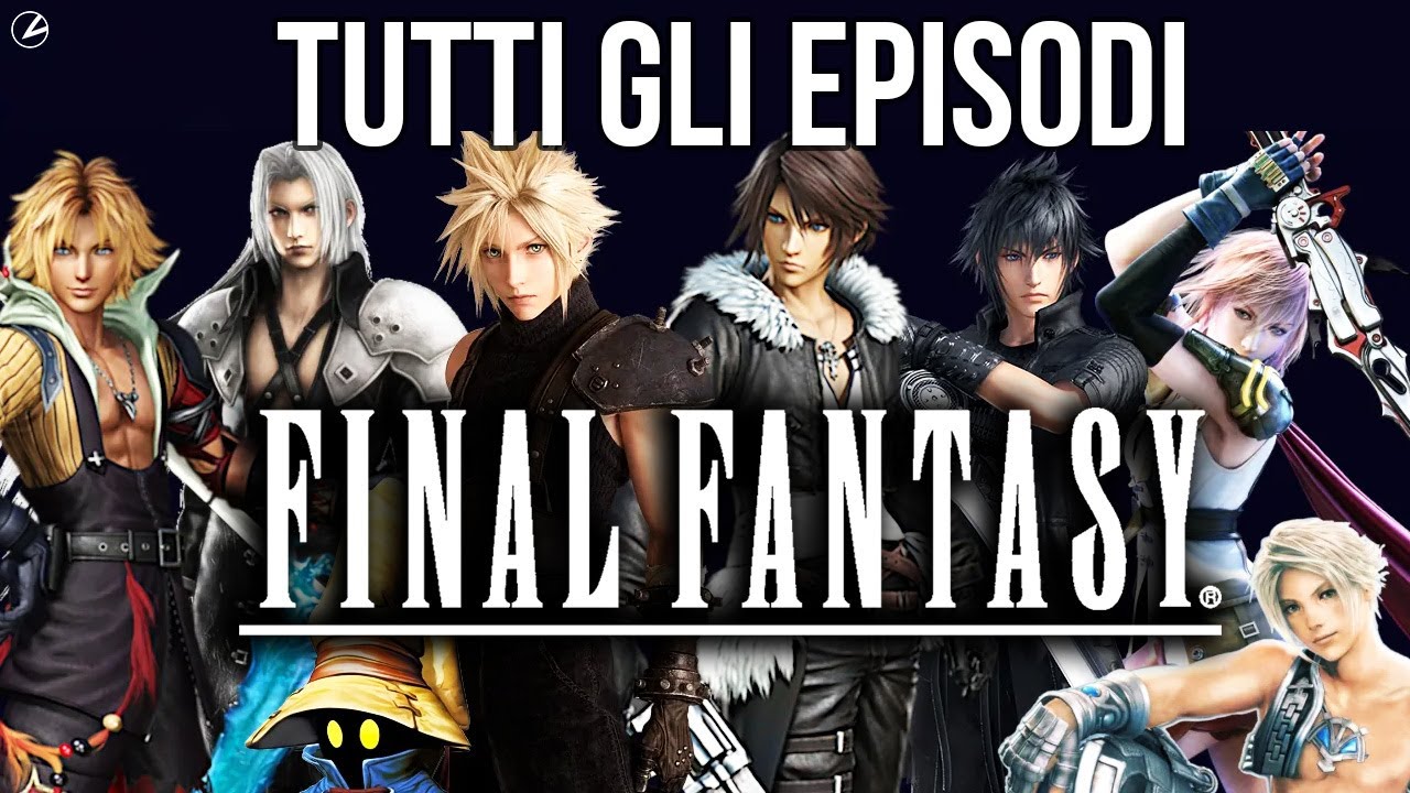 Tutti i GIOCHI DI FINAL FANTASY in 14 minuti! - YouTube