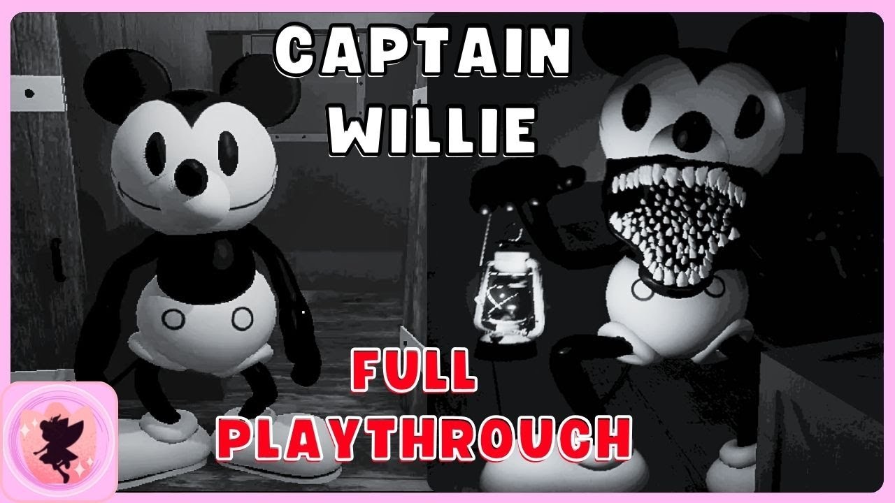 Captain Willie - Steamboat Willie Indie Horror Game - Full Playthrough ...