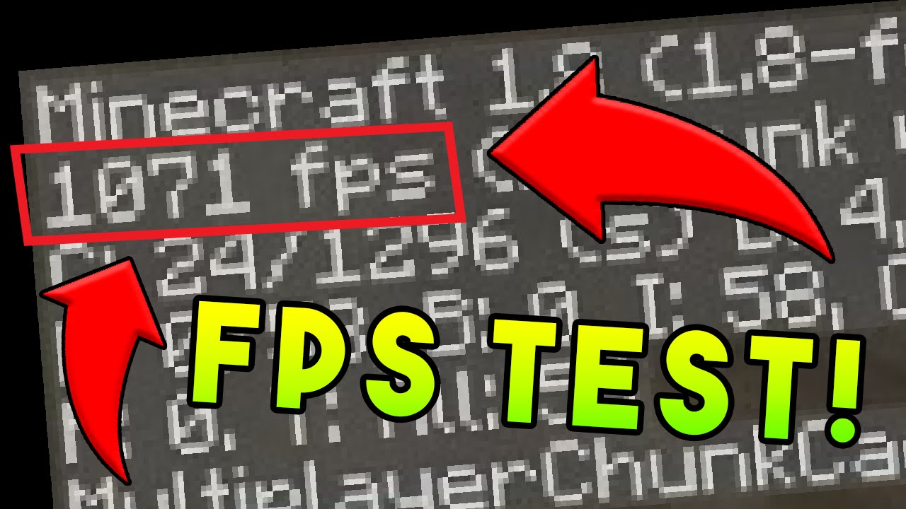 "1000+ FPS" Minecraft "FPS Test " (Benchmark-i7 4790K; Geforce GTX 970 ...