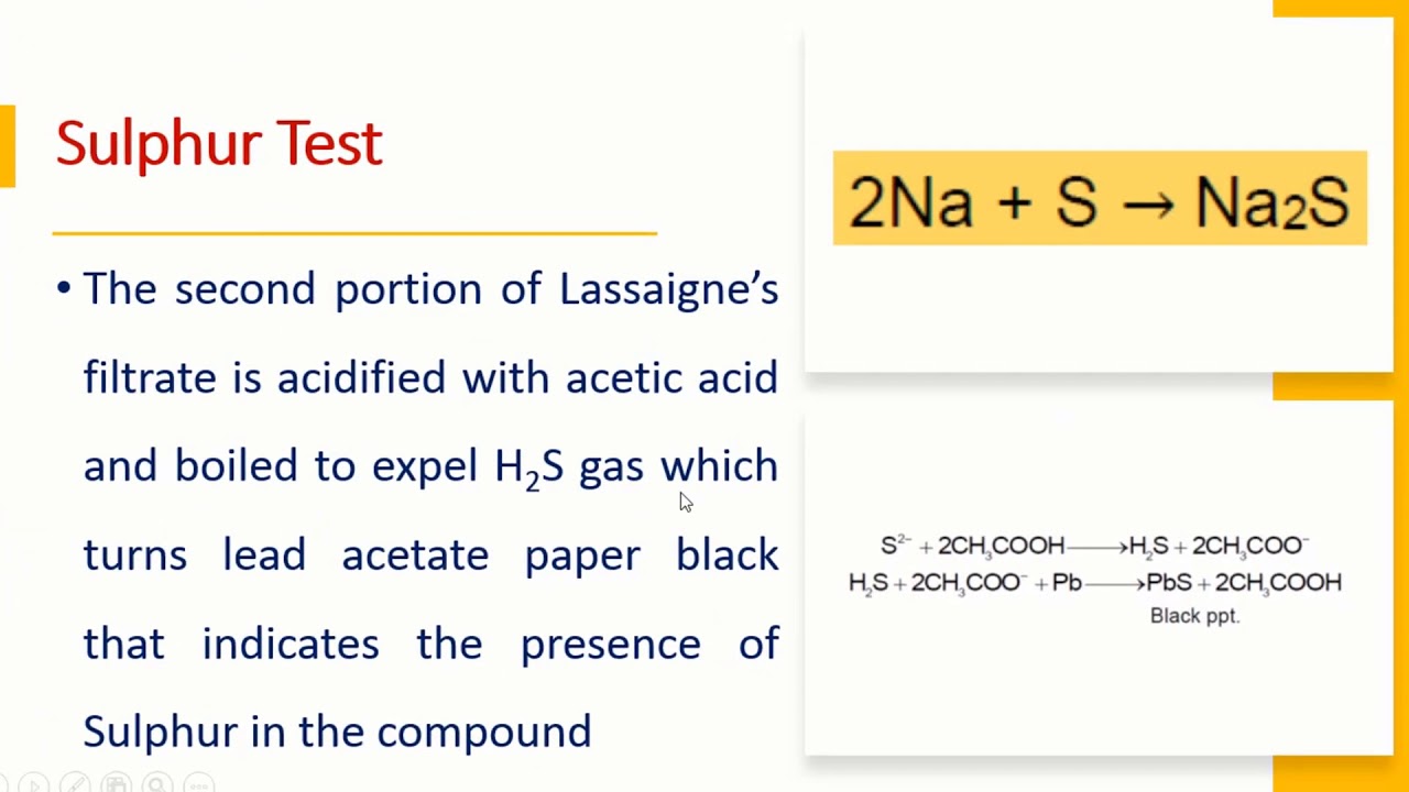 Chemistry 12th Lec 03 Week 02 Chap 15 Detection of Elements - YouTube