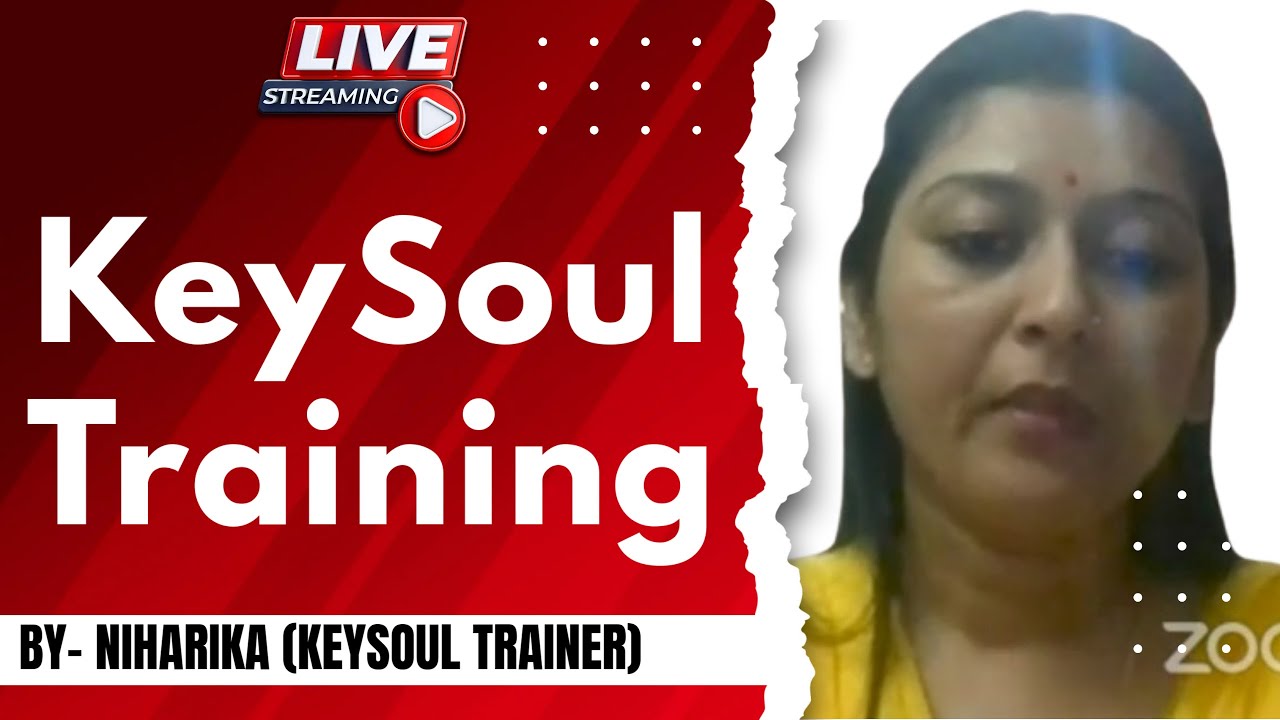 KeySoul Training by Niharika | J S Shukla - YouTube