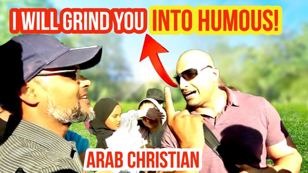 I will ground you into Houmous! Hashim Vs Arab Christian | Speakers ...