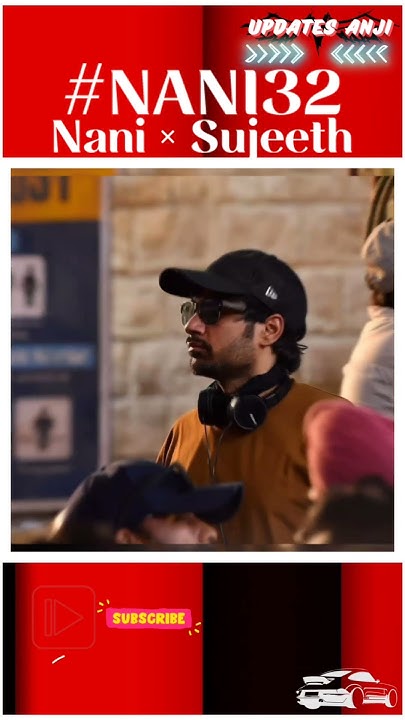Nani and sujeeth combination movie poster #nani #sujeeth #nani32 - YouTube
