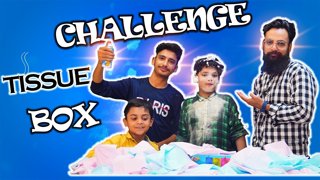 Tissue Box Challenge Who Will be the last Man Standing? - YouTube