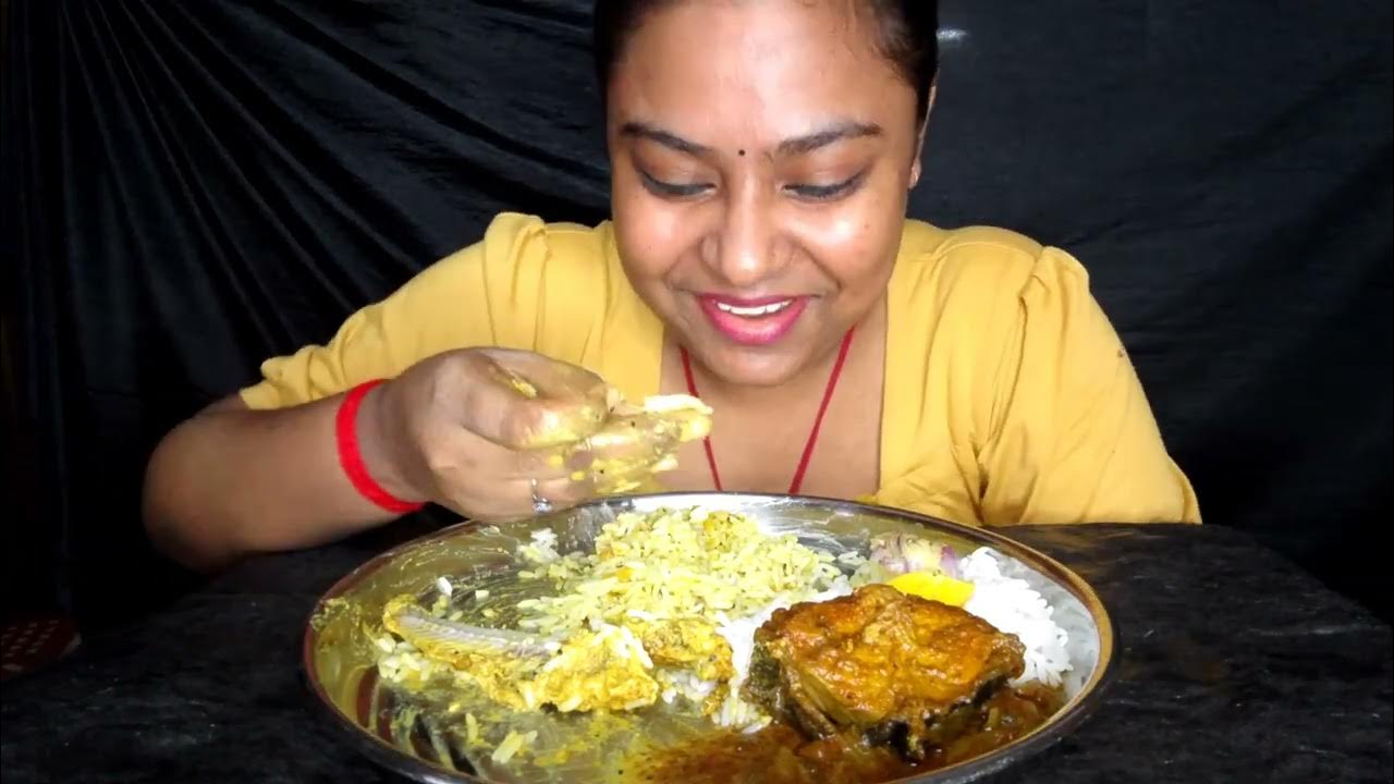 Behind the scenes of mukbang Fish Curry 🤣 funny moments - YouTube