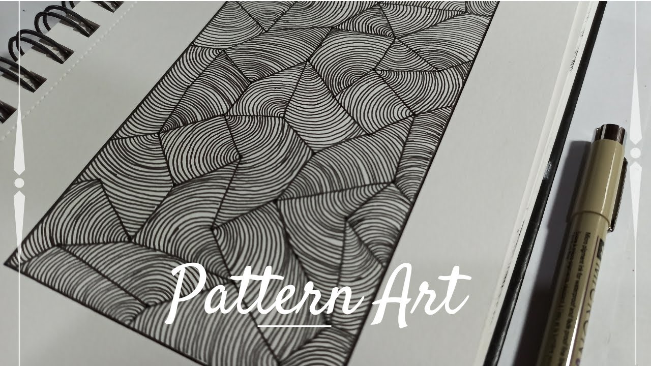 When I get bored || Pattern art || #1 - YouTube