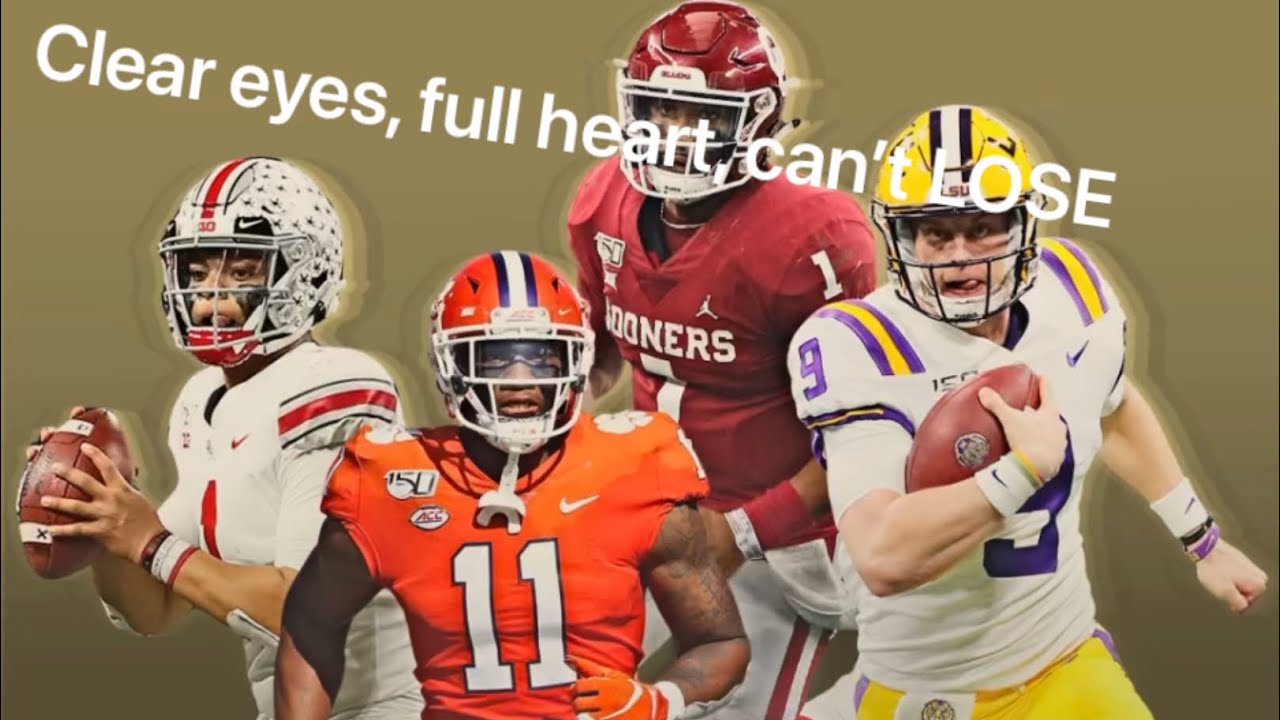 College football pump up | clear eyes full heart can’t lose - YouTube