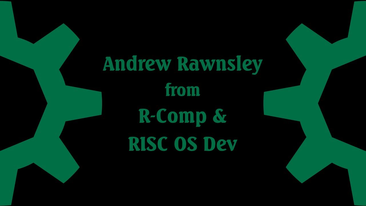 Andrew Rawnsley from R-Comp and RISC OS Developments at the 2023 MUG ...