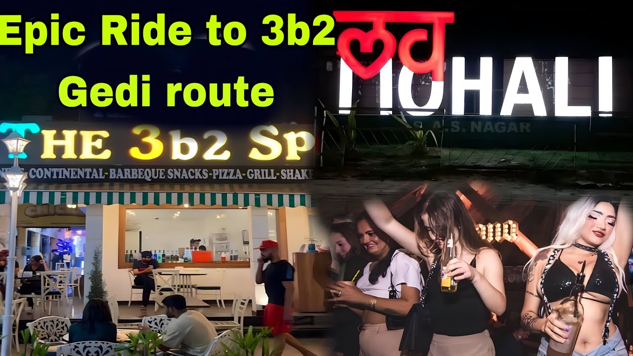 Mohali 3b2 gedi Route Ride || Evening Ride to 3b2 market #3b2 # ...