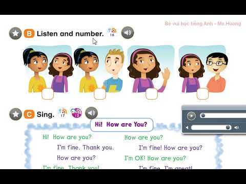 Unit 1 _ Lesson 3 (page 8+9) - Everybody up 1 (2nd edition) - YouTube
