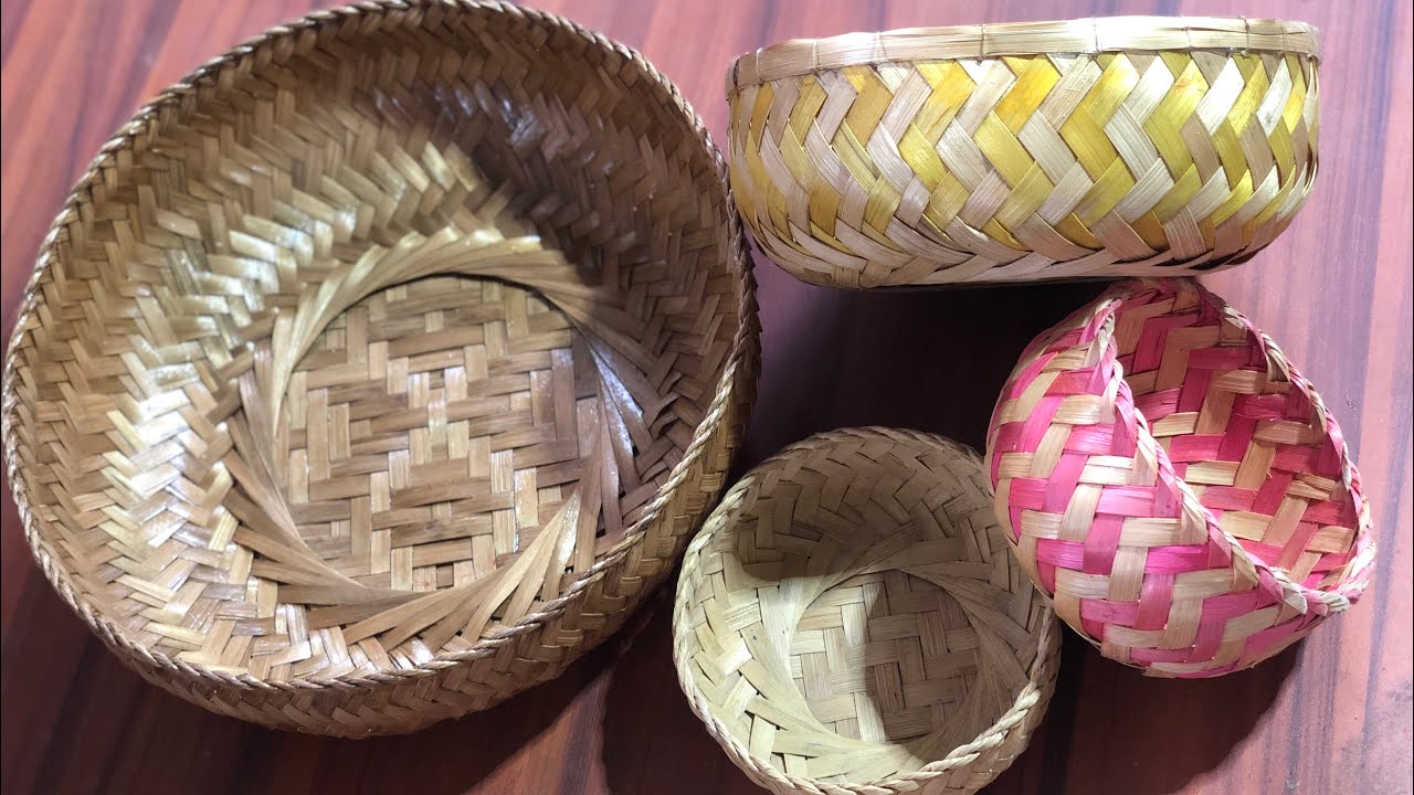 amazing bamboo basket / making idea /नेपालमा बनेको - YouTube