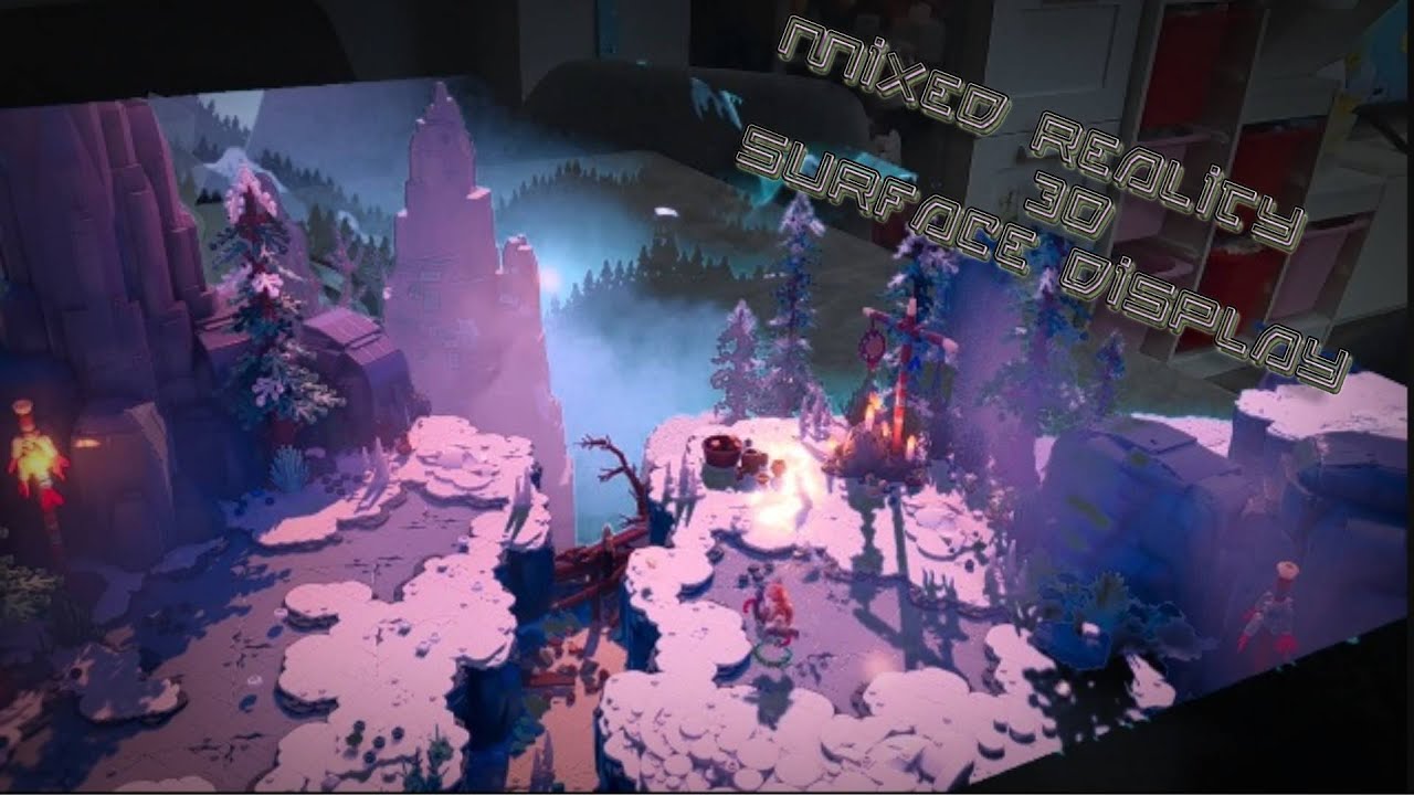 Mixed Reality surface Display test with UEVR, Virtual Desktop and ...