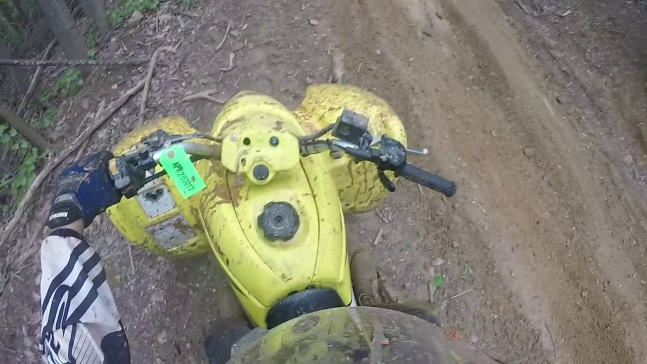 Bad ATV Wreck and Trailriding Brushy Mountain Motor Sports April 2017 ...