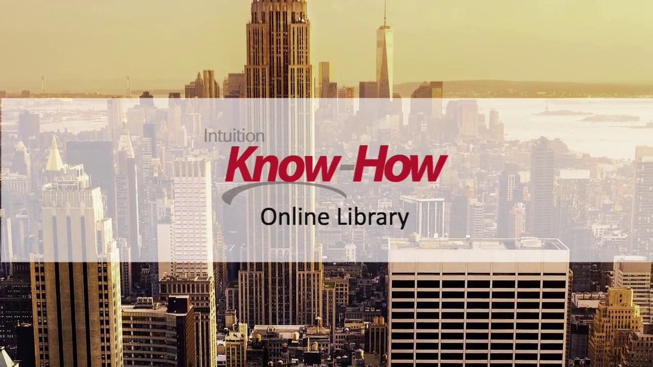 Intuition Know-How: The World's Leading Financial Services eLearning ...
