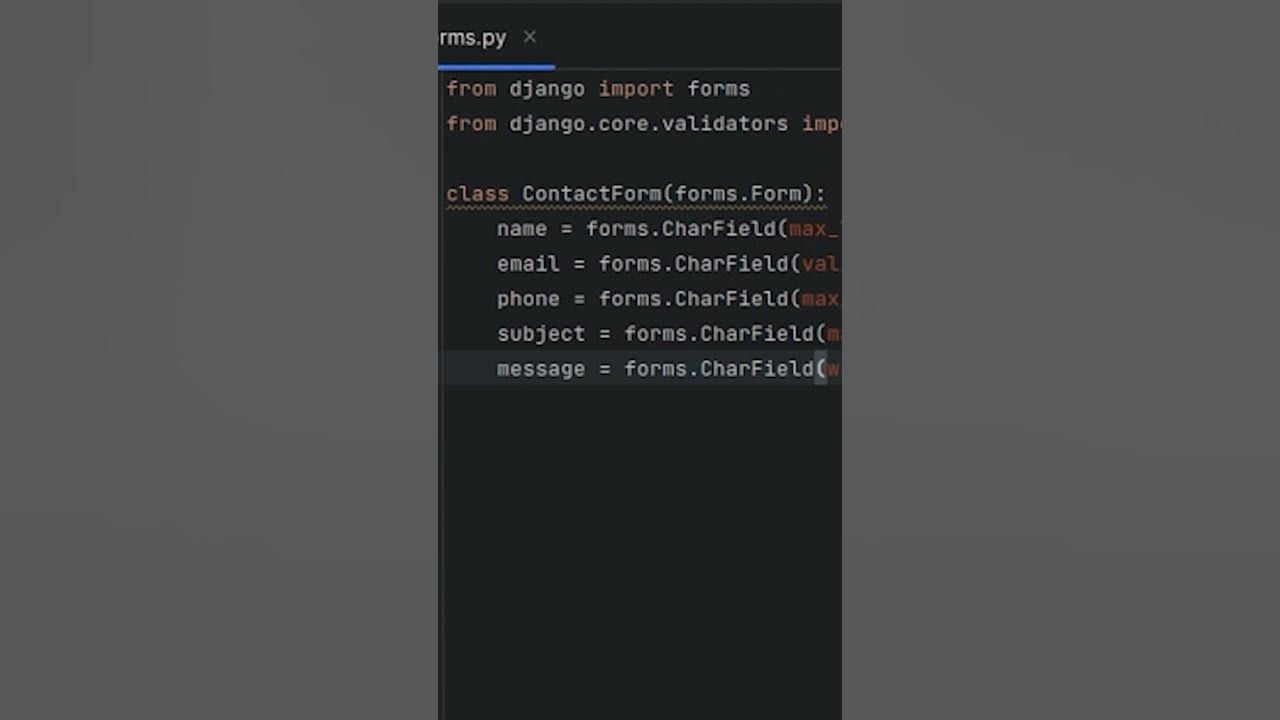 🧞 Create contact form in Django? - Email FAQ by Mailtrap - YouTube