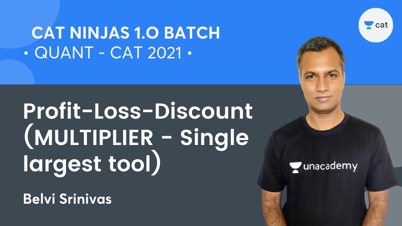 CAT Ninjas 1.O | Profit-Loss-Discount (MULTIPLIER - Single largest tool ...