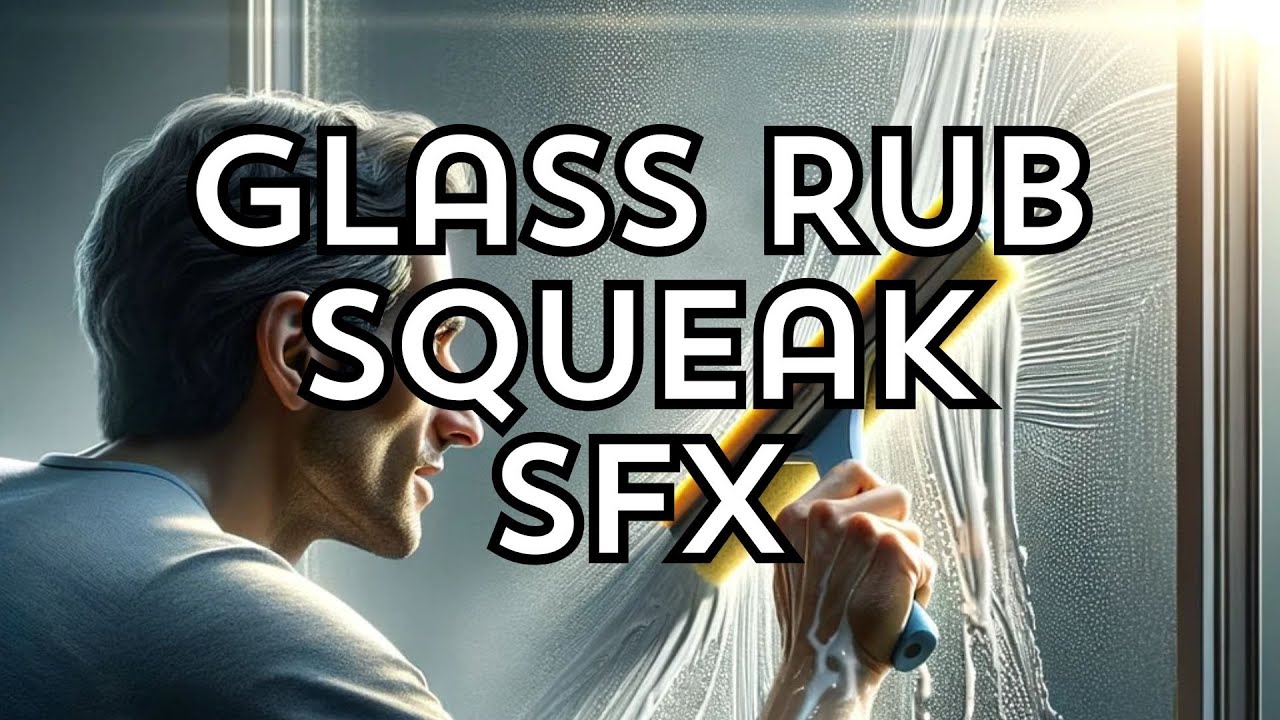 Glass Rub Squeak Sound Effects - floraphonic.com - YouTube