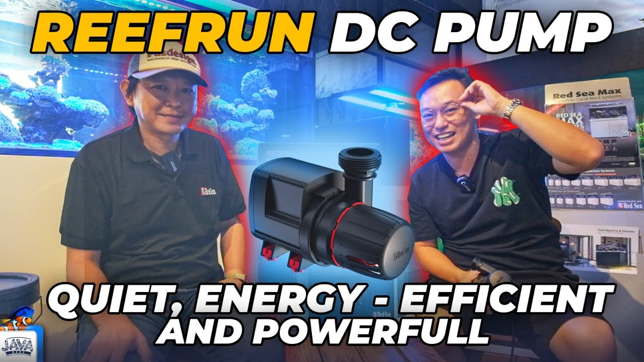 UNBOXING RED SEA REEFRUN DC PUMP - QUIET, EFFICIENT & POWERFUL - YouTube