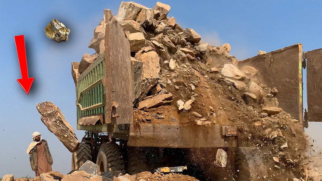 DANGEROUS Rocks ☠️🗿💀 "BIGGEST Stone Crusher in the World 🌎| Extreme ...