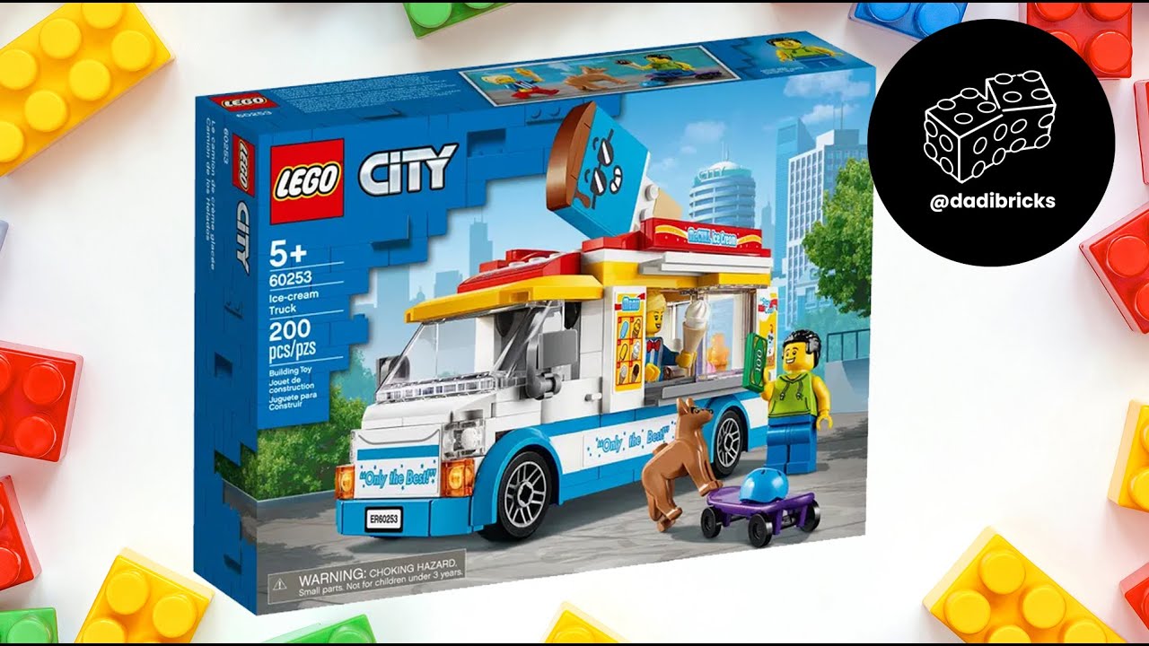 LEGO CITY - Ice-Cream Truck - Speed Build - YouTube