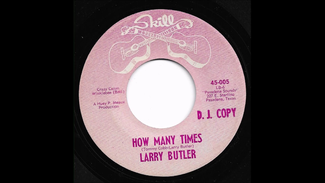 Larry Butler - How Many Times - YouTube