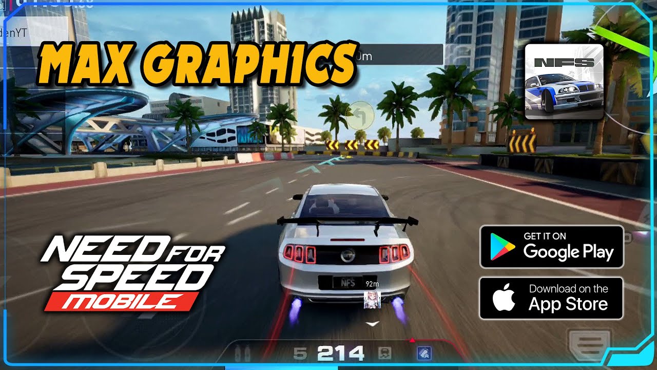 NFS Mobile Ultra Graphics Gameplay (Android / iOS) 1440p 60FPS - YouTube