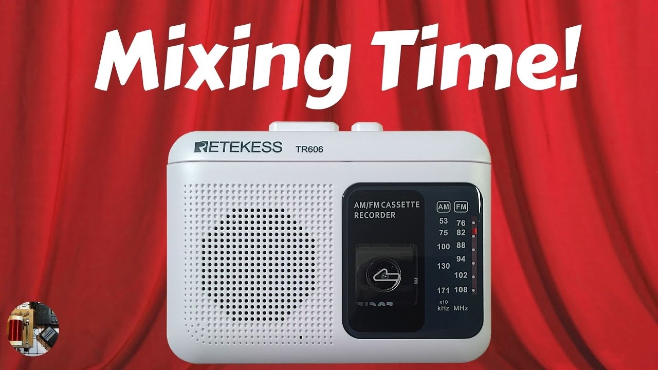 Retekess TR606 AM FM Portable Tape Cassette Recorder Review - YouTube