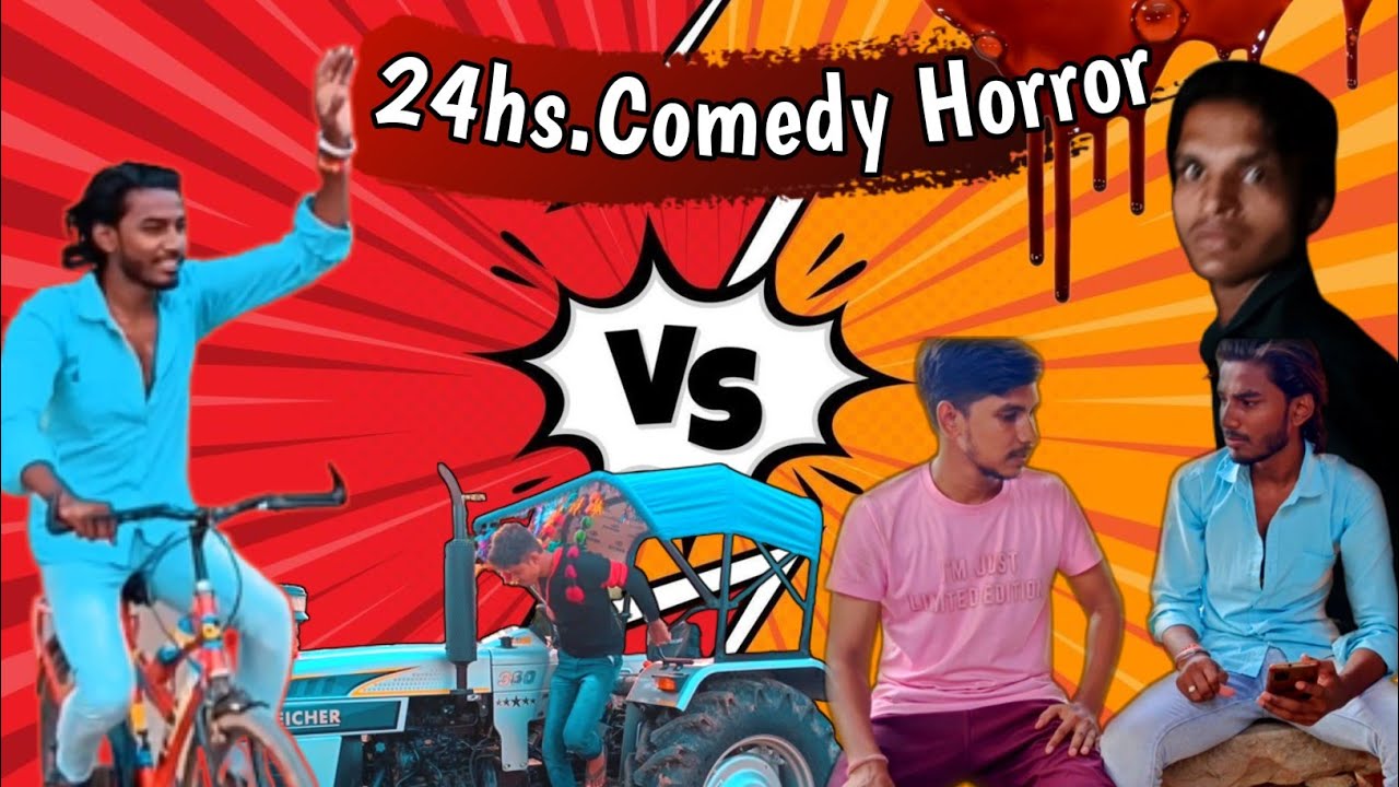 24hs. Comedy Horror.😰 challenge || 24 Hours challenge || Part -1 - YouTube