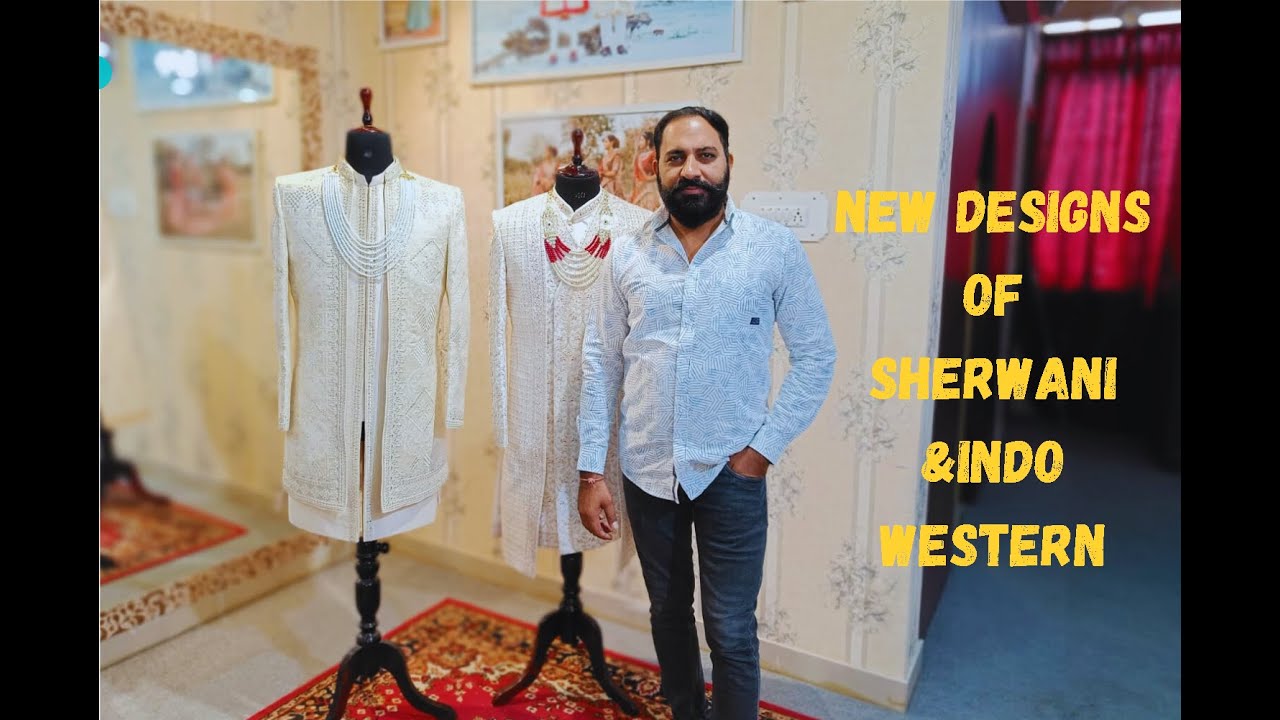 LATEST DESIGNS OF SHERWANI & INDO-WESTERN|NEW DESIGNER ARTICAL| LATEST ...
