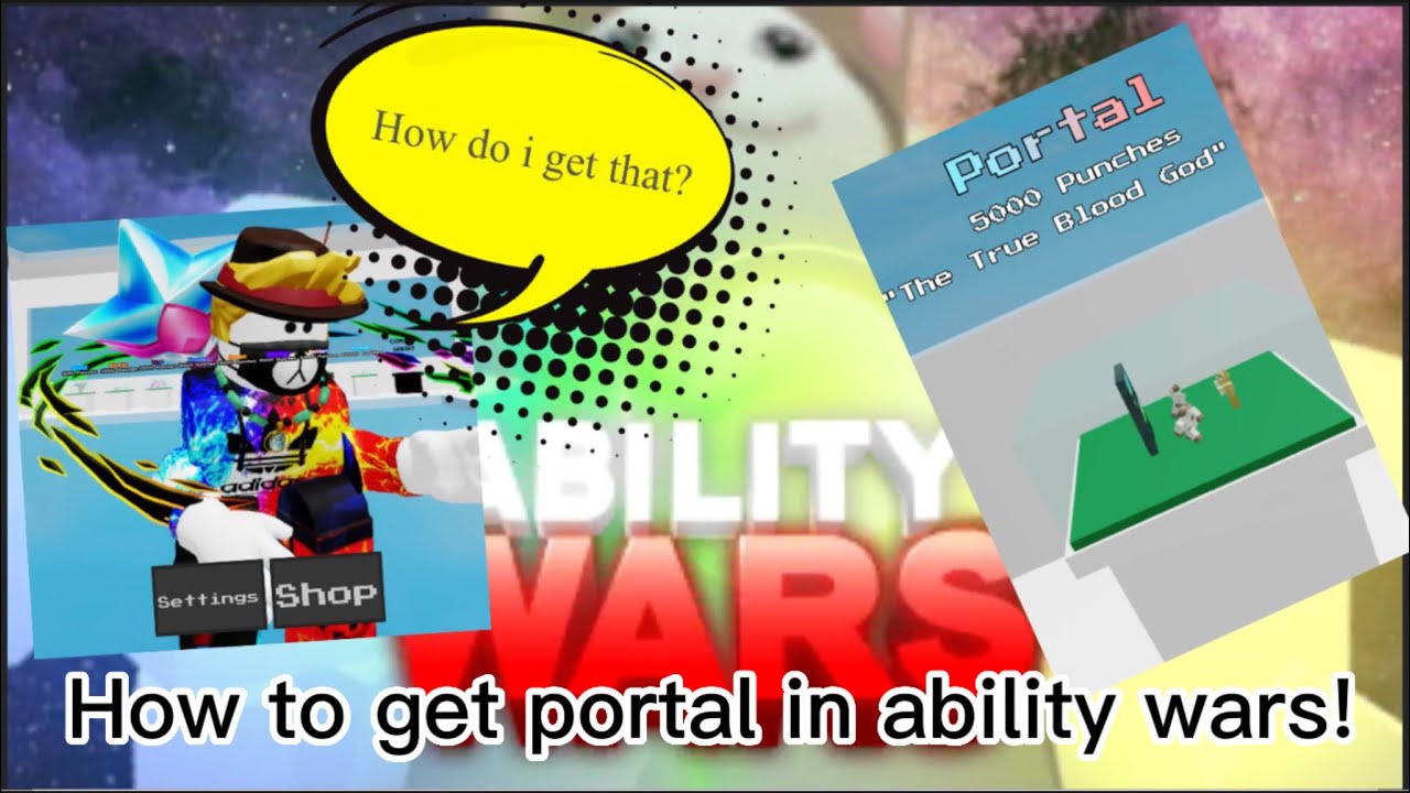 How to get portal ability in ability wars! - YouTube