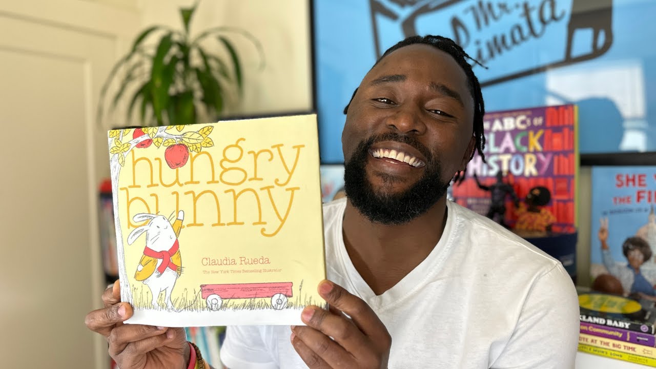 HUNGRY BUNNY written and illustrated by CLAUDIA RUEDA - YouTube