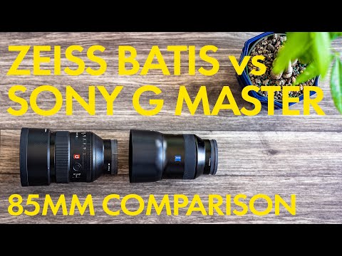 85mm Comparison: Zeiss Batis vs Sony G Master