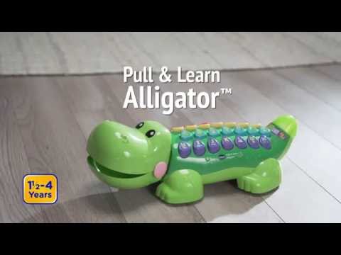 VTech Infant & Toddler: Pull & Learn Alligator™ Features