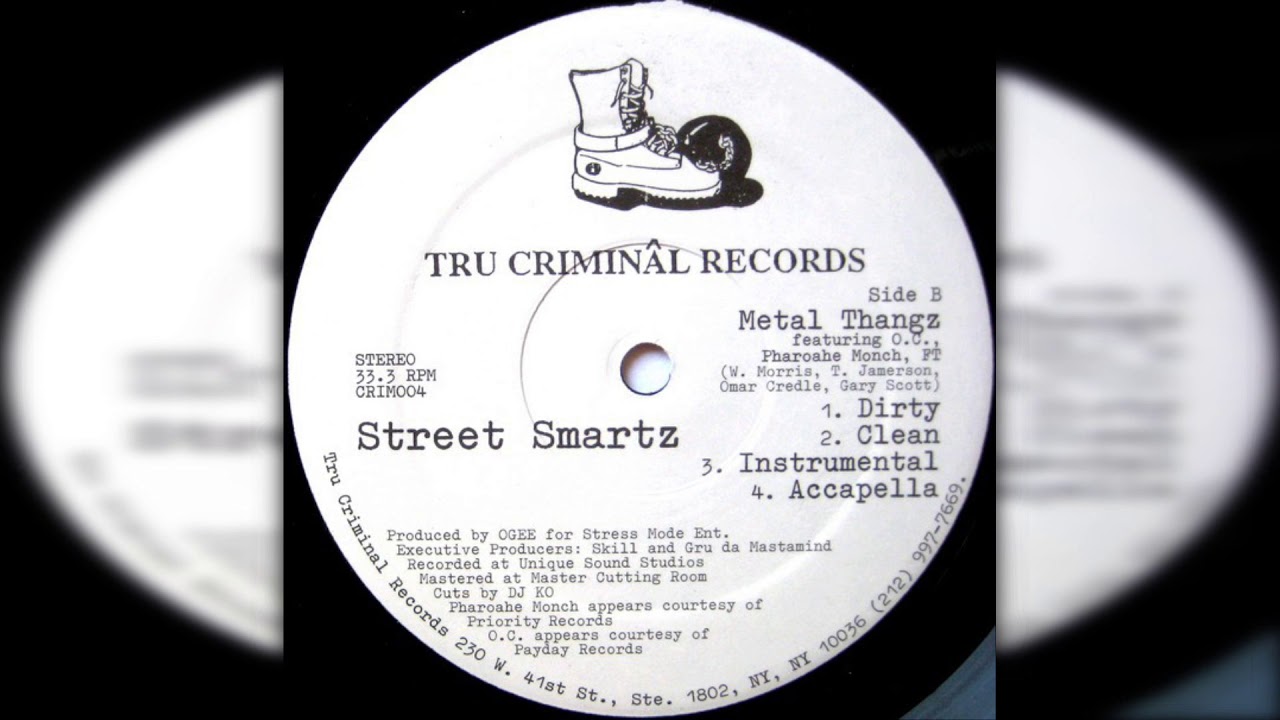 Street Smartz - Metal Thangz (Feat. FT, O.C., Pharoahe Monch) - YouTube