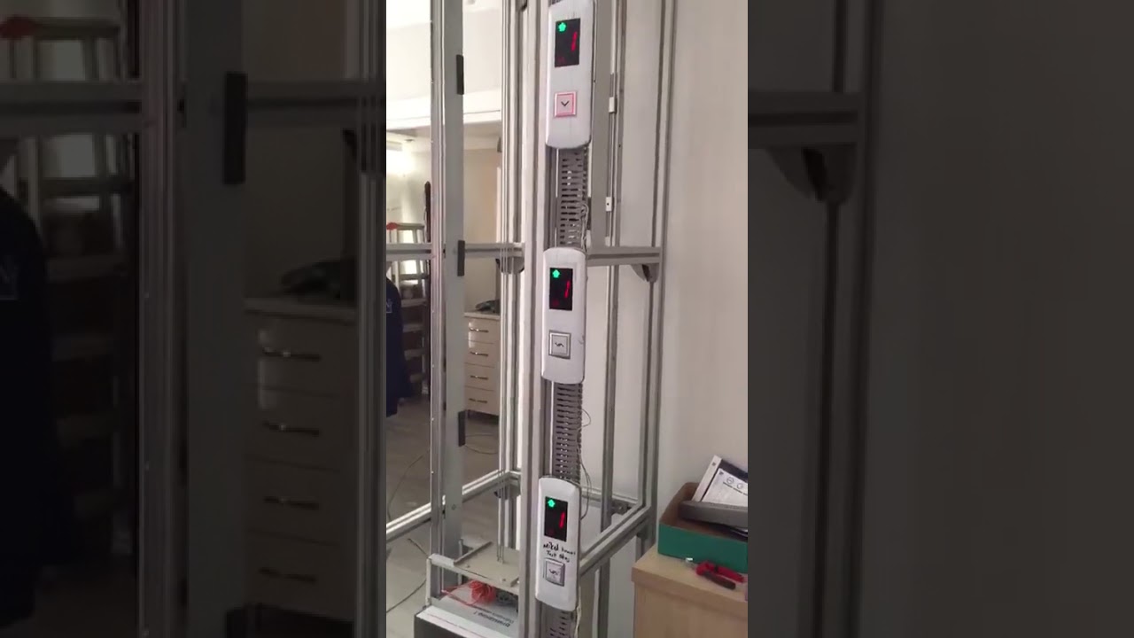Mini elevator - simulator - YouTube