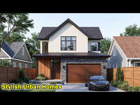 The Modern Facade – Stylish Urban Homes with Warm Contemporary Design (900 - 1100 Sq ft)