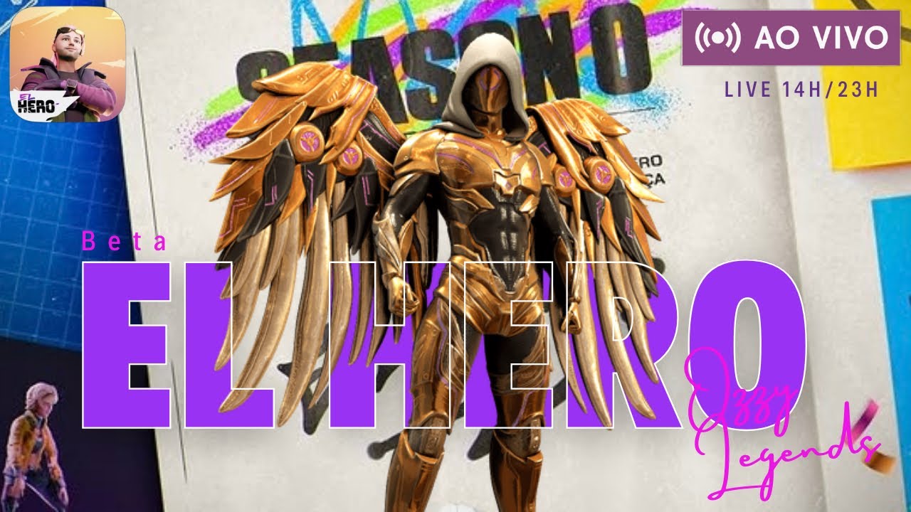🟠 EL HERO GAME - RELEASE ON FEBRUARY 20 🟠 TREINADO AO VIVO PARA O ...