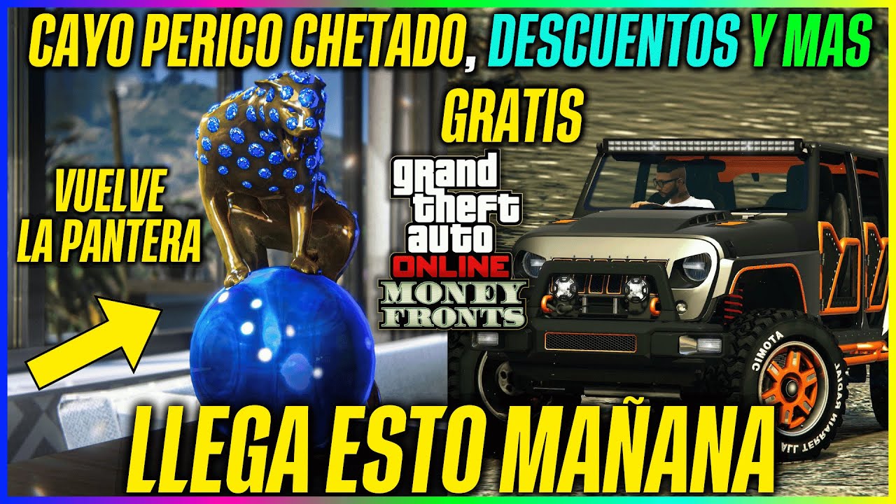 MEGA ACTUALIZACION! LA PANTERA DE CAYO PERICO VUELVE A GTA ONLINE ...