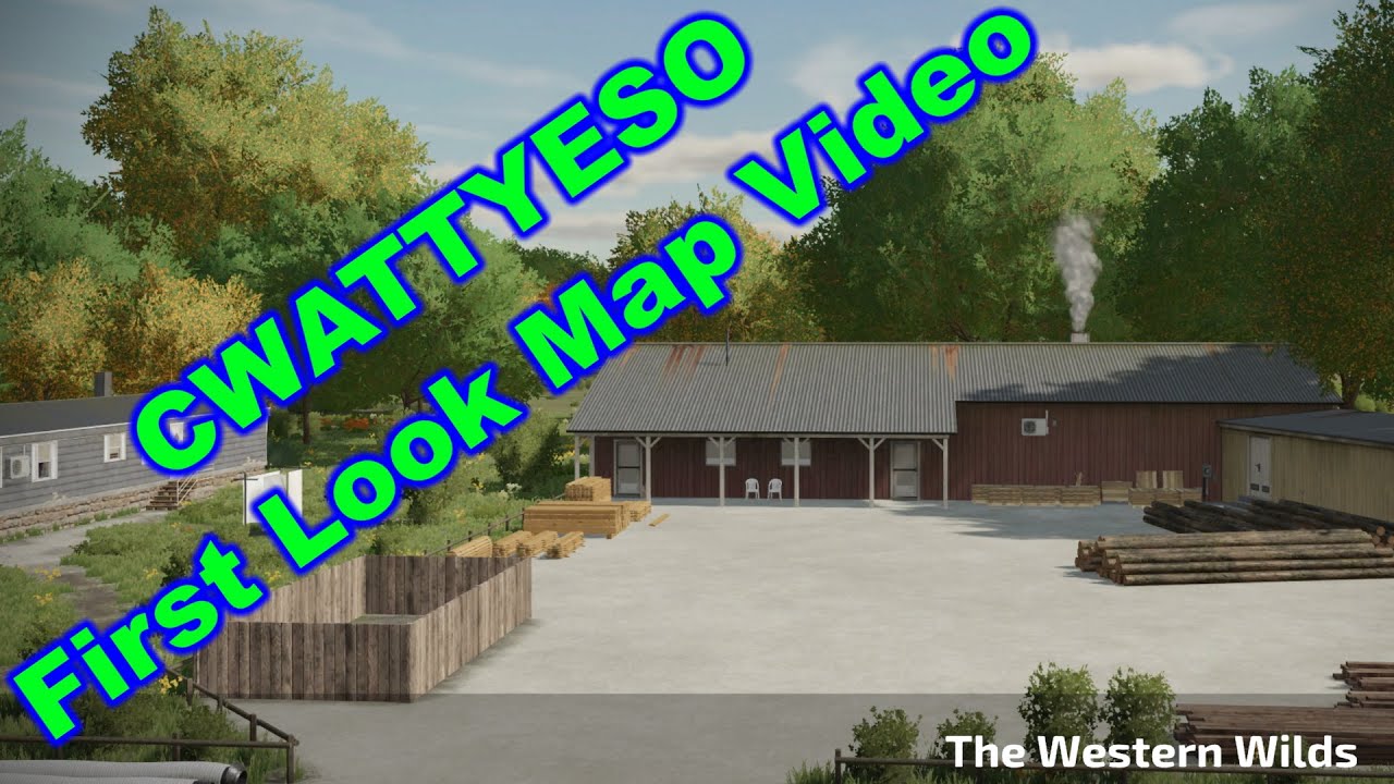 🚜 Farming Simulator 22 (FS22) Western Wilds Map | 🌾 First Look Mod Map ...
