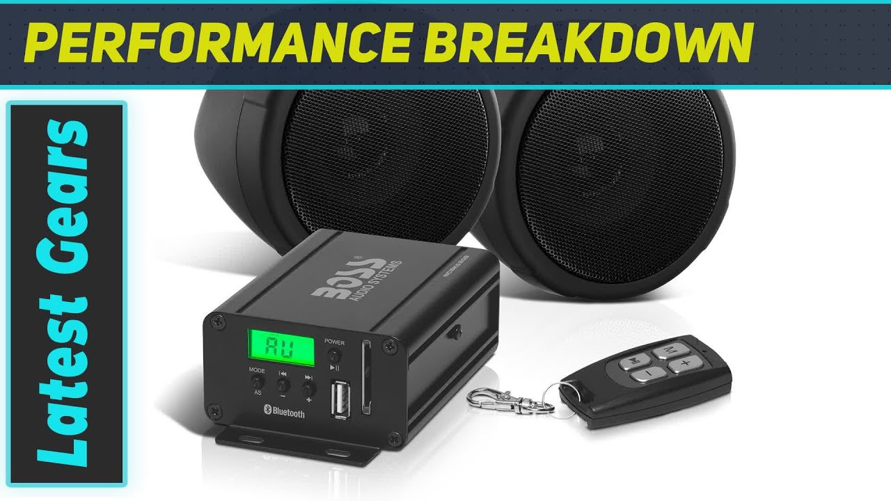 reviewBOSS Audio Systems MCBK520B Motorcycle Speaker System: Unleash ...