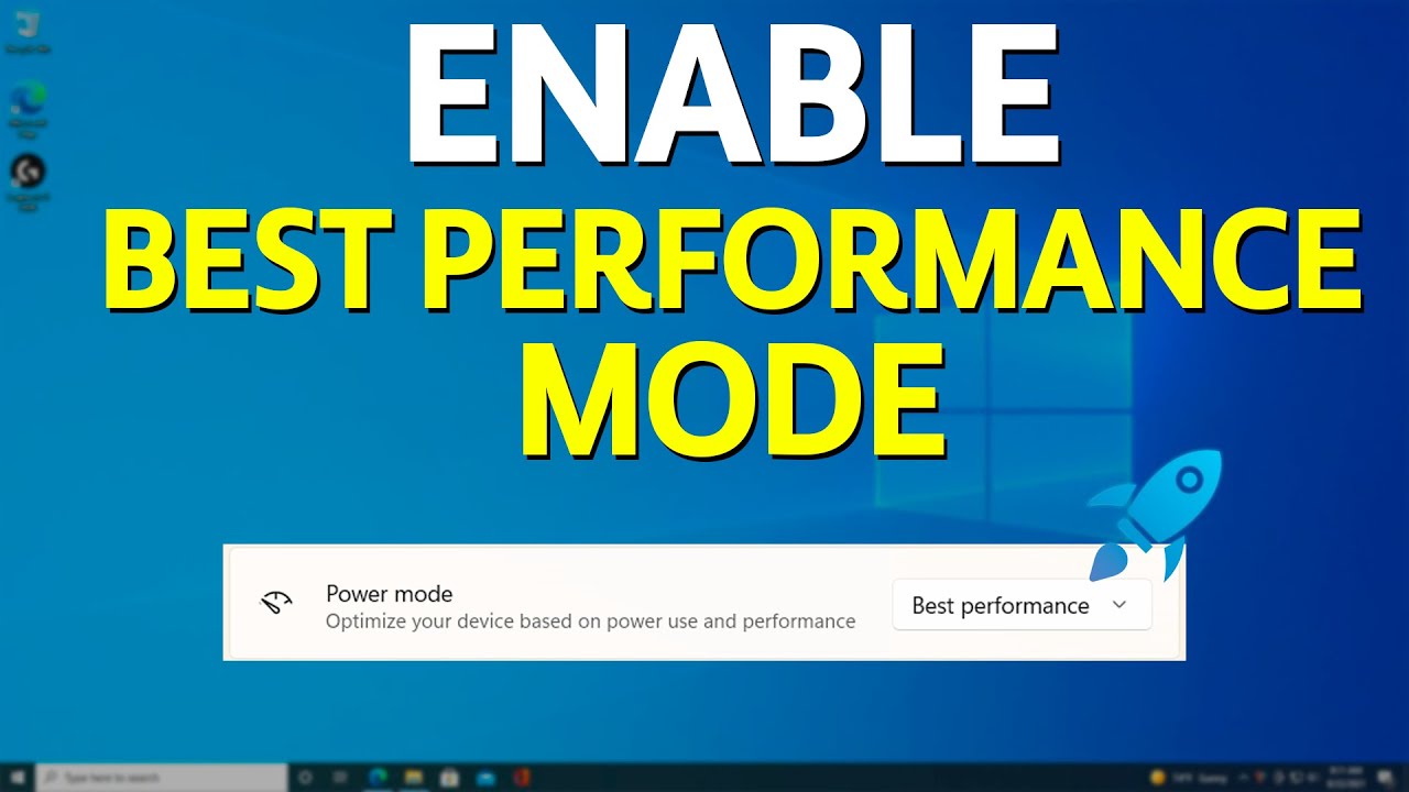 How To Turn On Best Performance Mode in Windows 11 & 10 (Easy) - YouTube