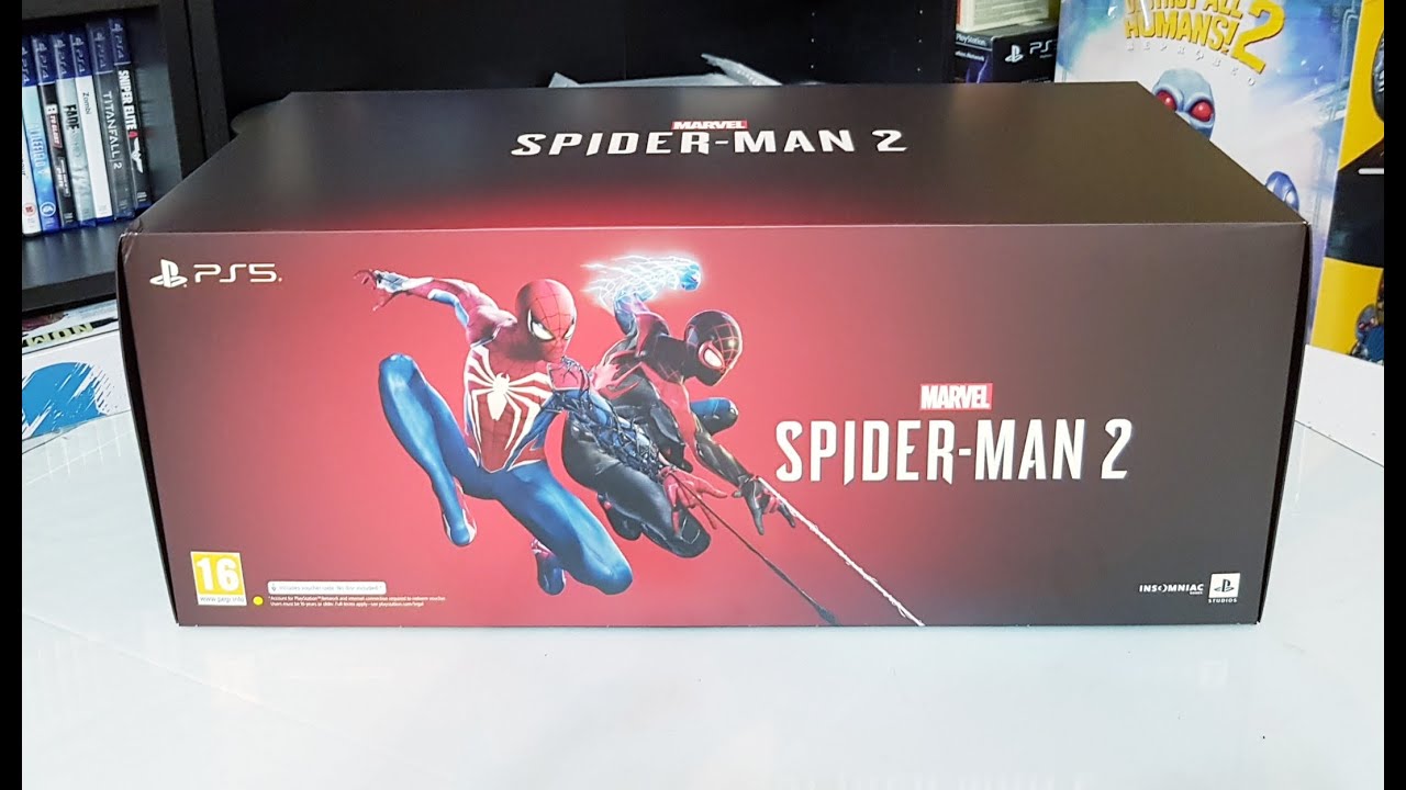 Spider Man 2 Collectors Edition Ps5 unboxing - YouTube