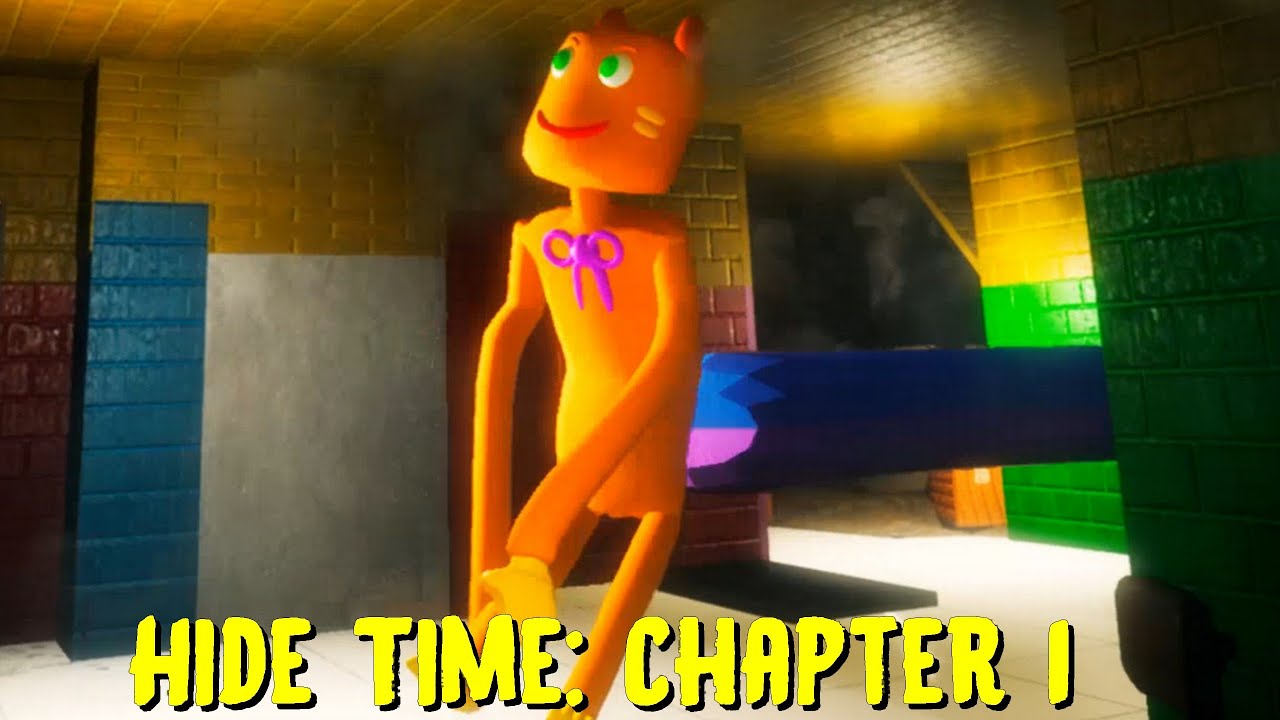 A Poppy Playtime Fangame | Hide Time: Chapter 1 V0.3 Full Playthrough ...