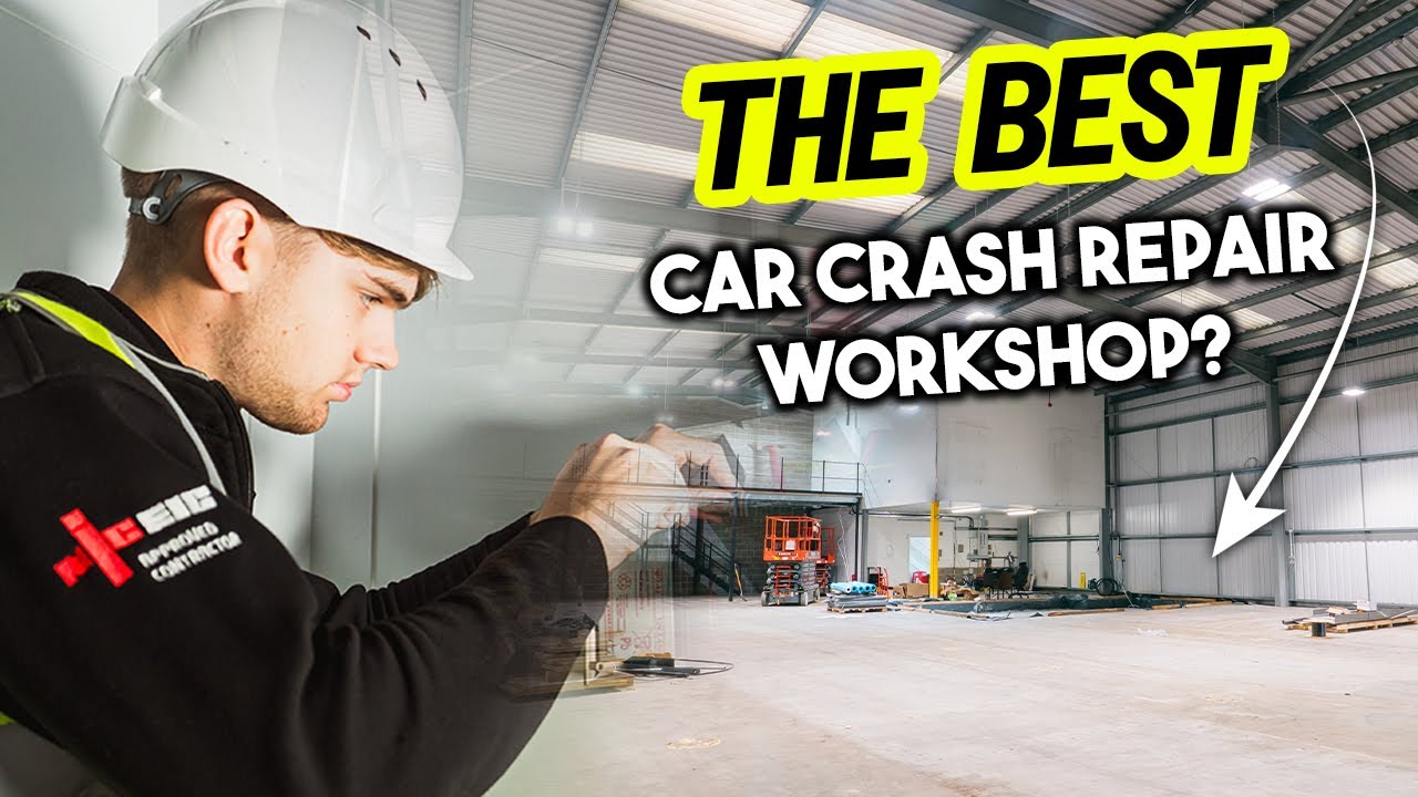 Building THE BEST Car Crash Repair Workshop! - YouTube