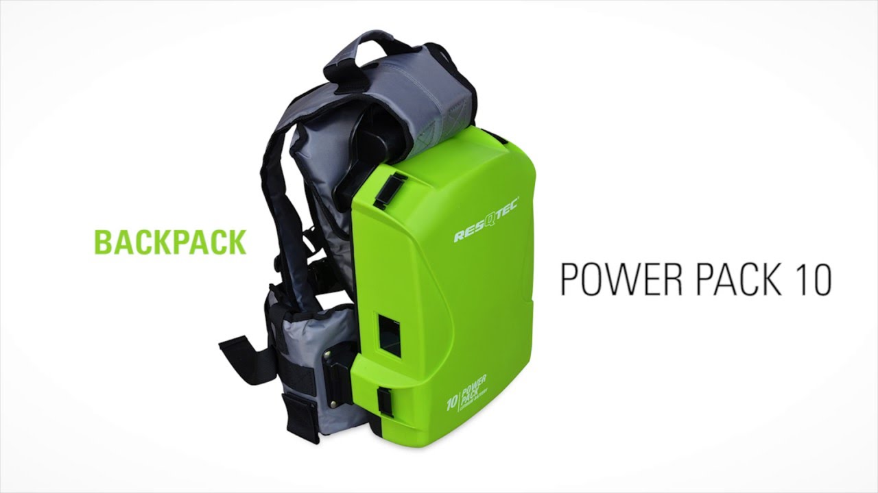RESQTEC BACKPACK POWERPACK10 - YouTube
