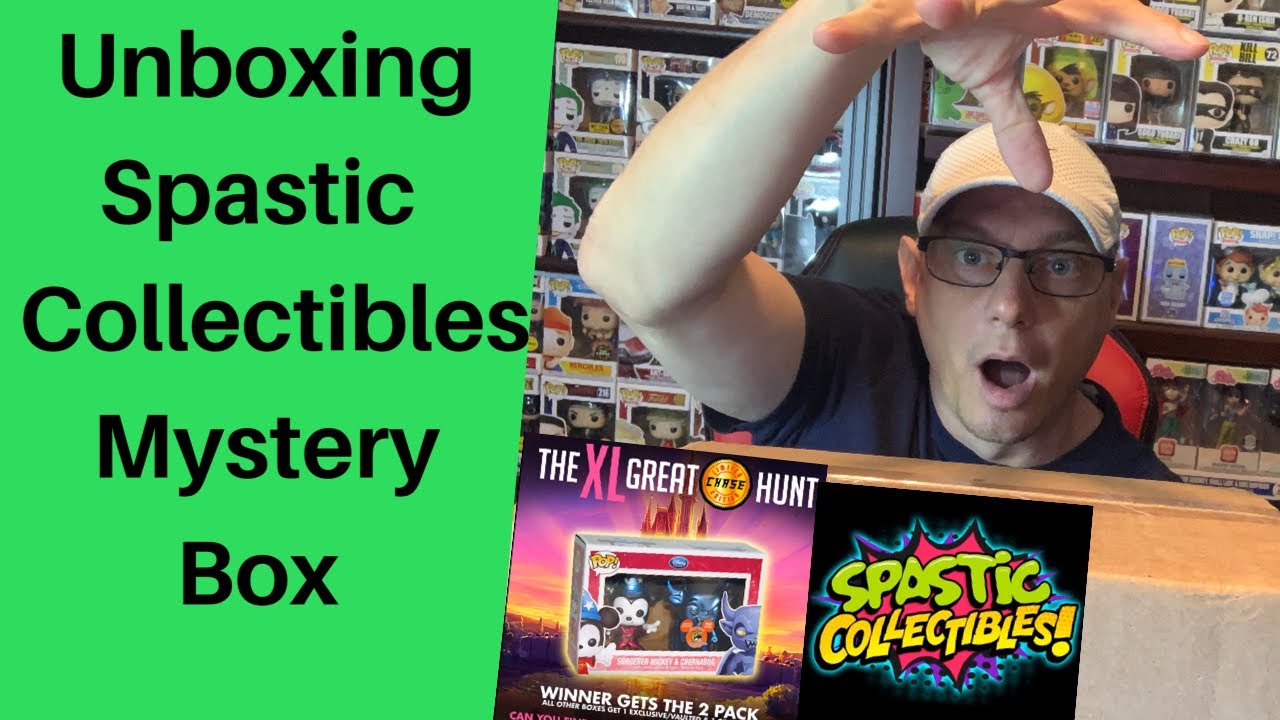 Unboxing Spastic Collectibles - Hunt for Metallic Mickey - YouTube