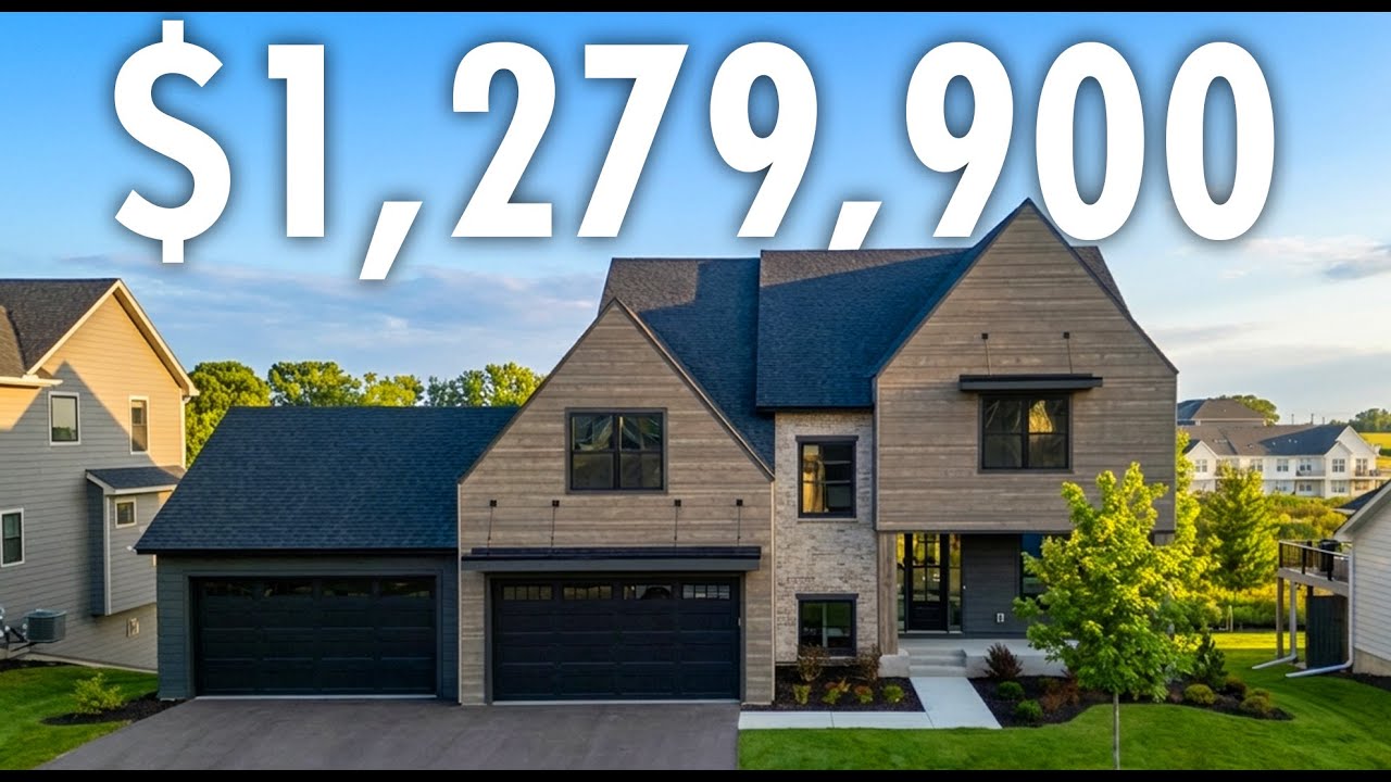Maple Grove New Construction Tour | Stonegate Benton Model Home with ...